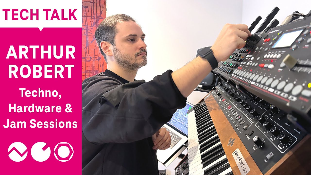 Tech Talk: Techno Producer Arthur Robert Discusses Elektron Machines, Drum Tuning, And More ...