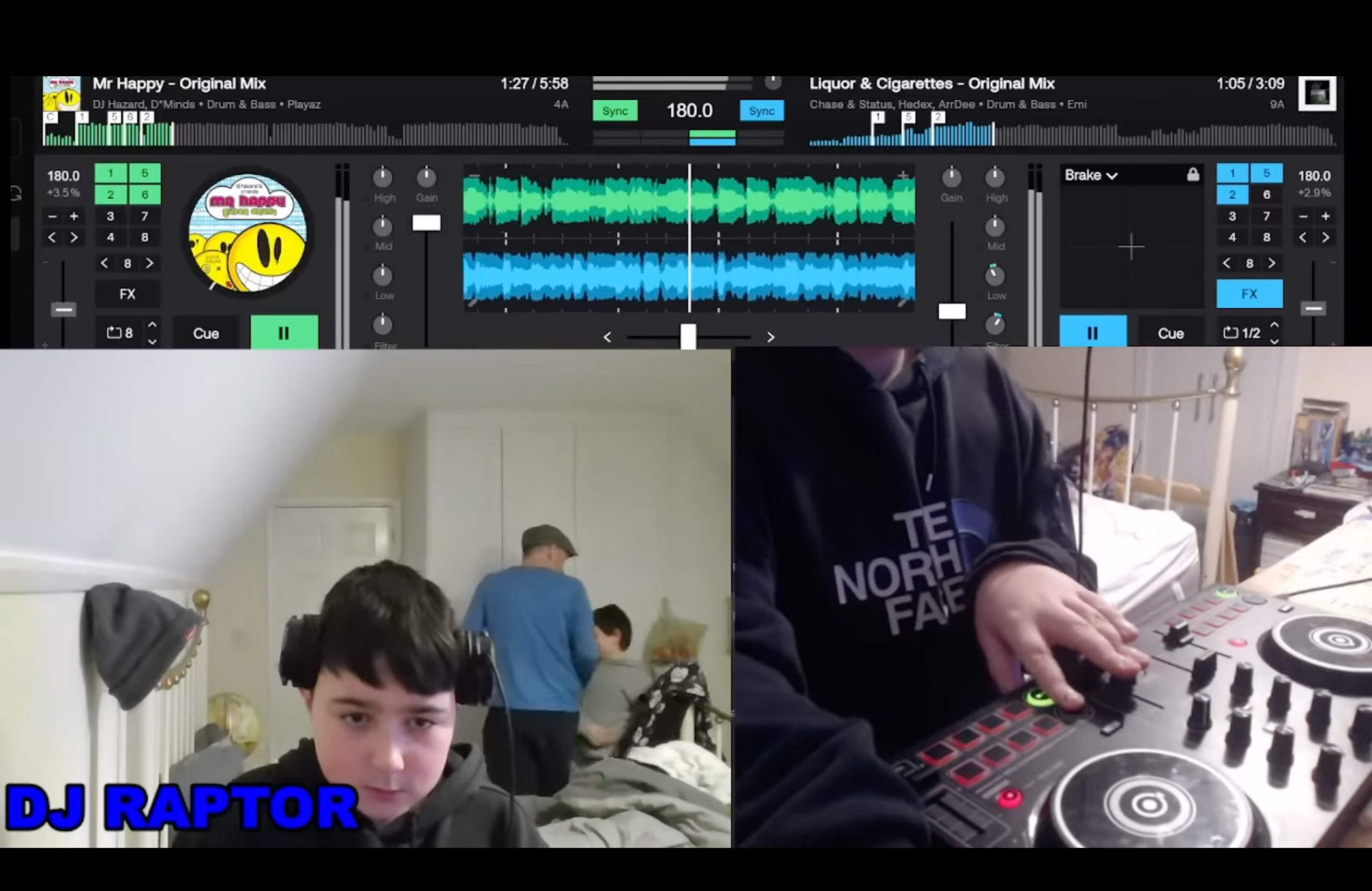 Egy brit kiscsávó drum & bass szettje a legjobb dolog, amit ma ...